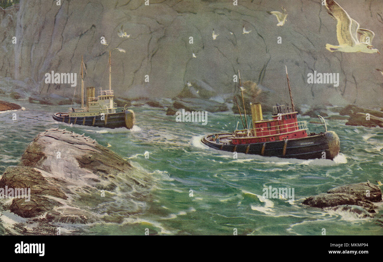Vintage tugboat hi-res stock photography and images - Alamy