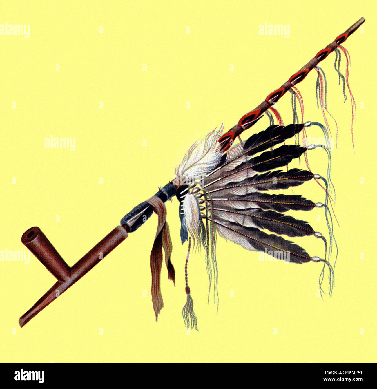 Peace pipe native hi-res stock photography and images - Alamy