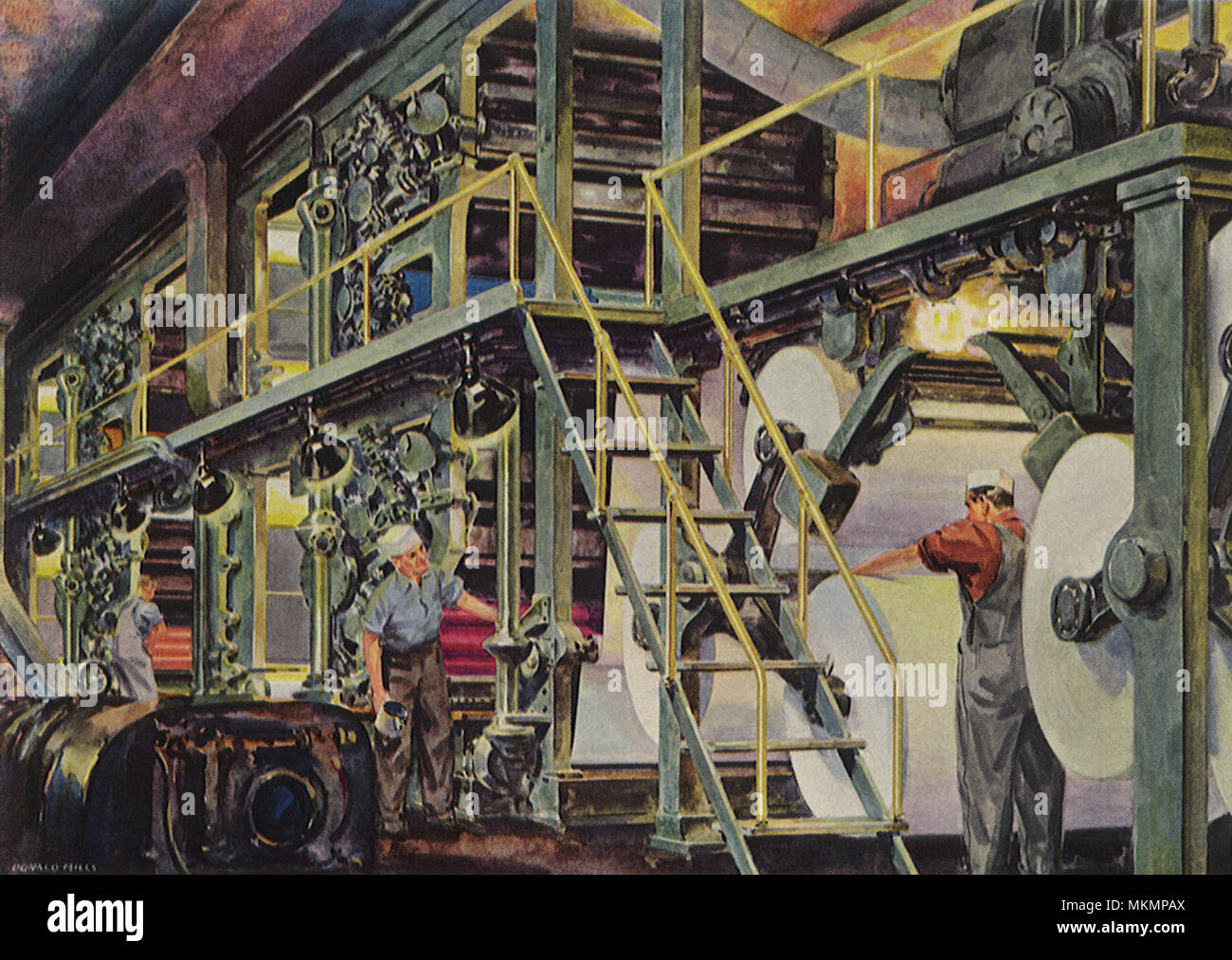 Rotary press hi-res stock photography and images - Alamy