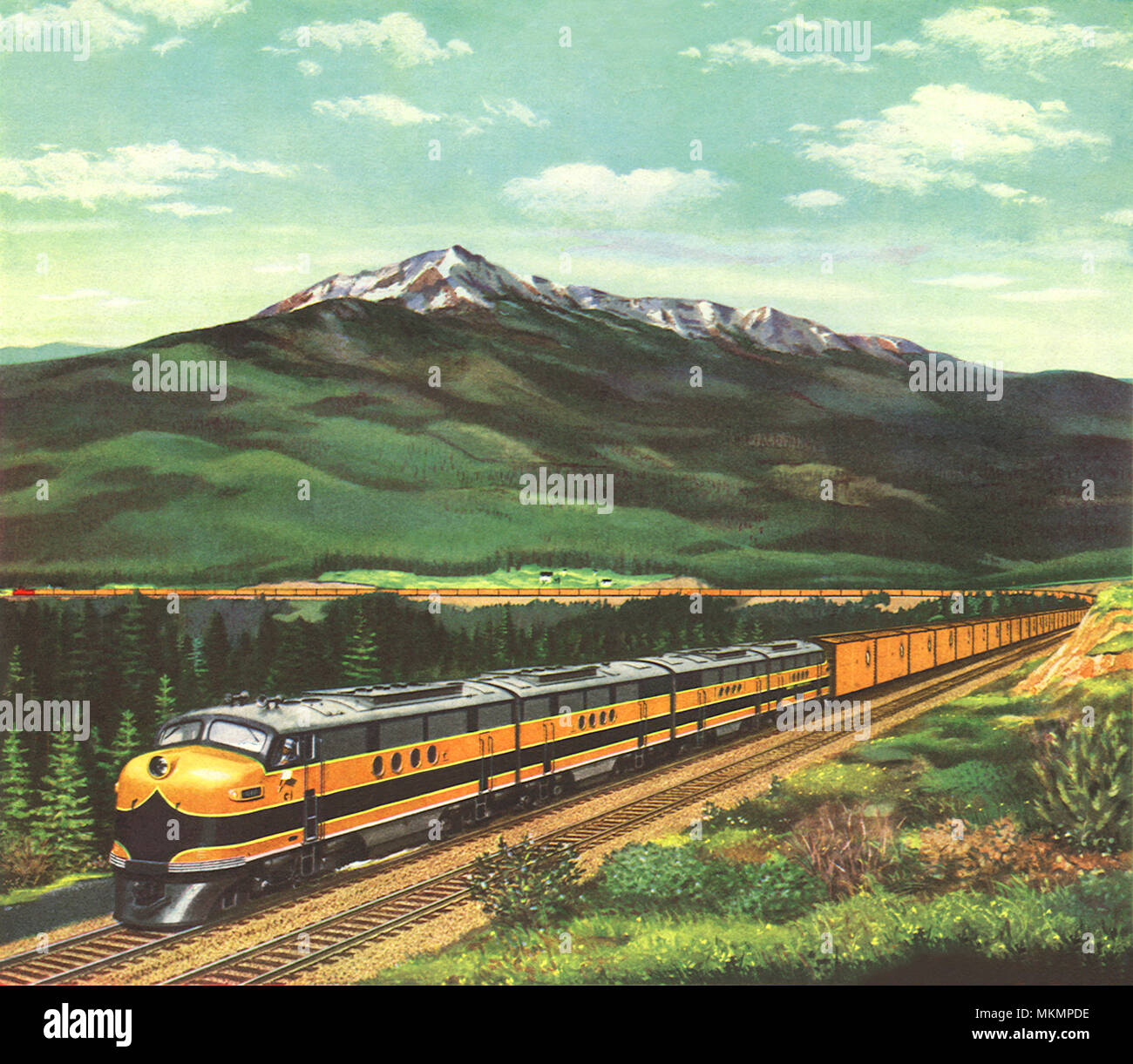 Horseshoe curve hi-res stock photography and images - Alamy