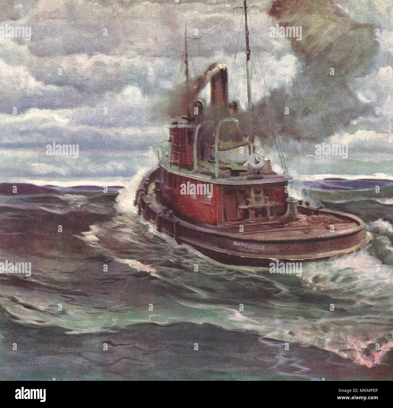 Vintage tugboat hi-res stock photography and images - Alamy