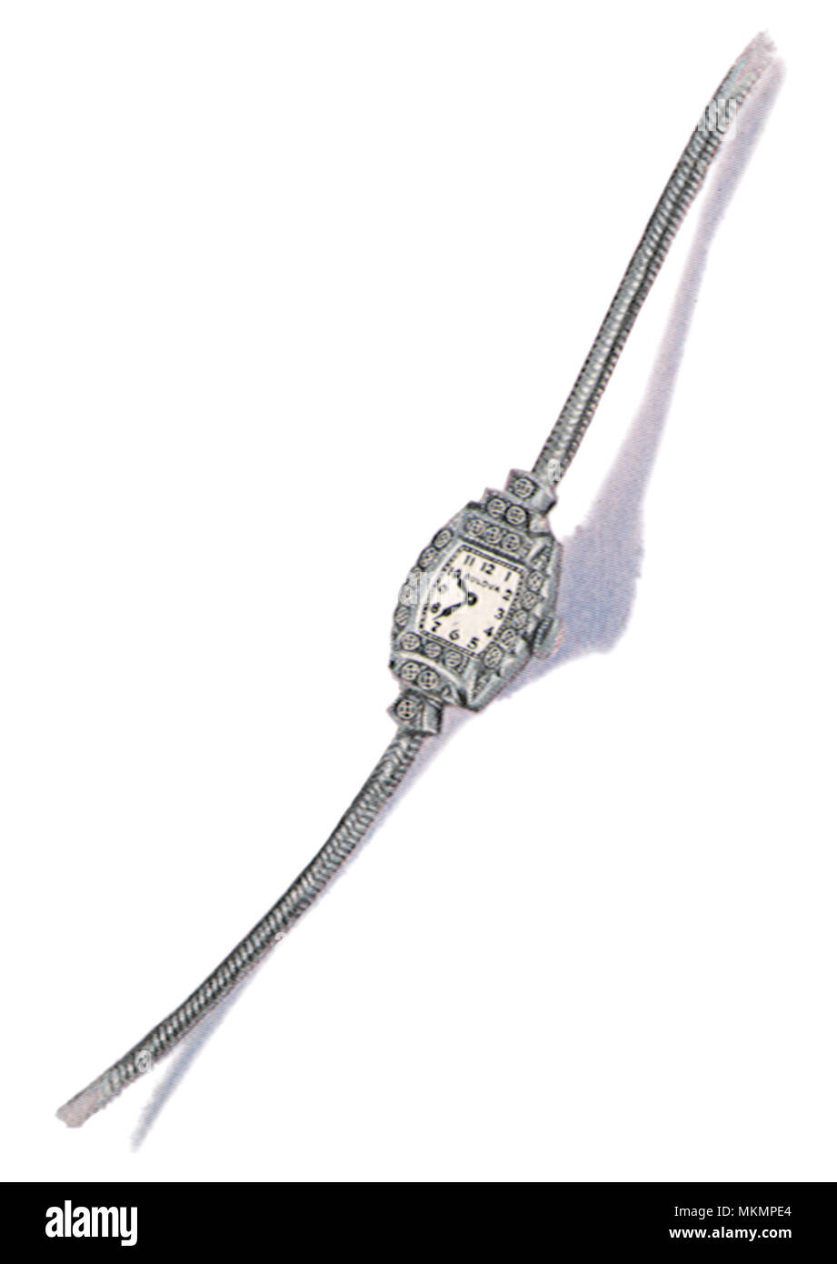 Silver watch band Cut Out Stock Images & Pictures - Alamy