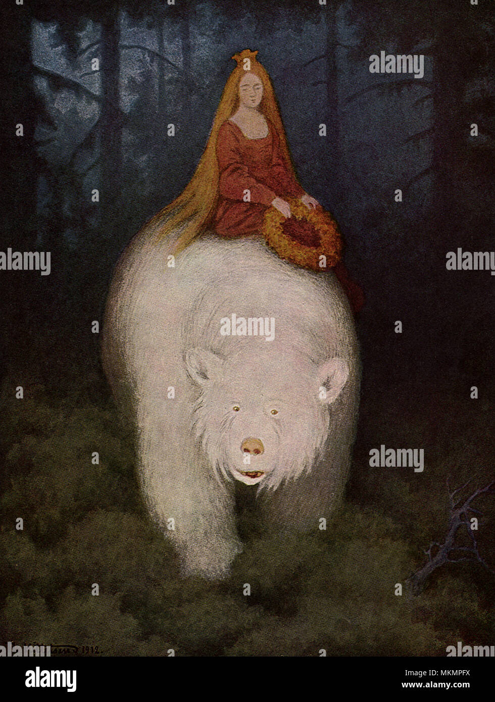 White bear king valemon hi-res stock photography and images - Alamy