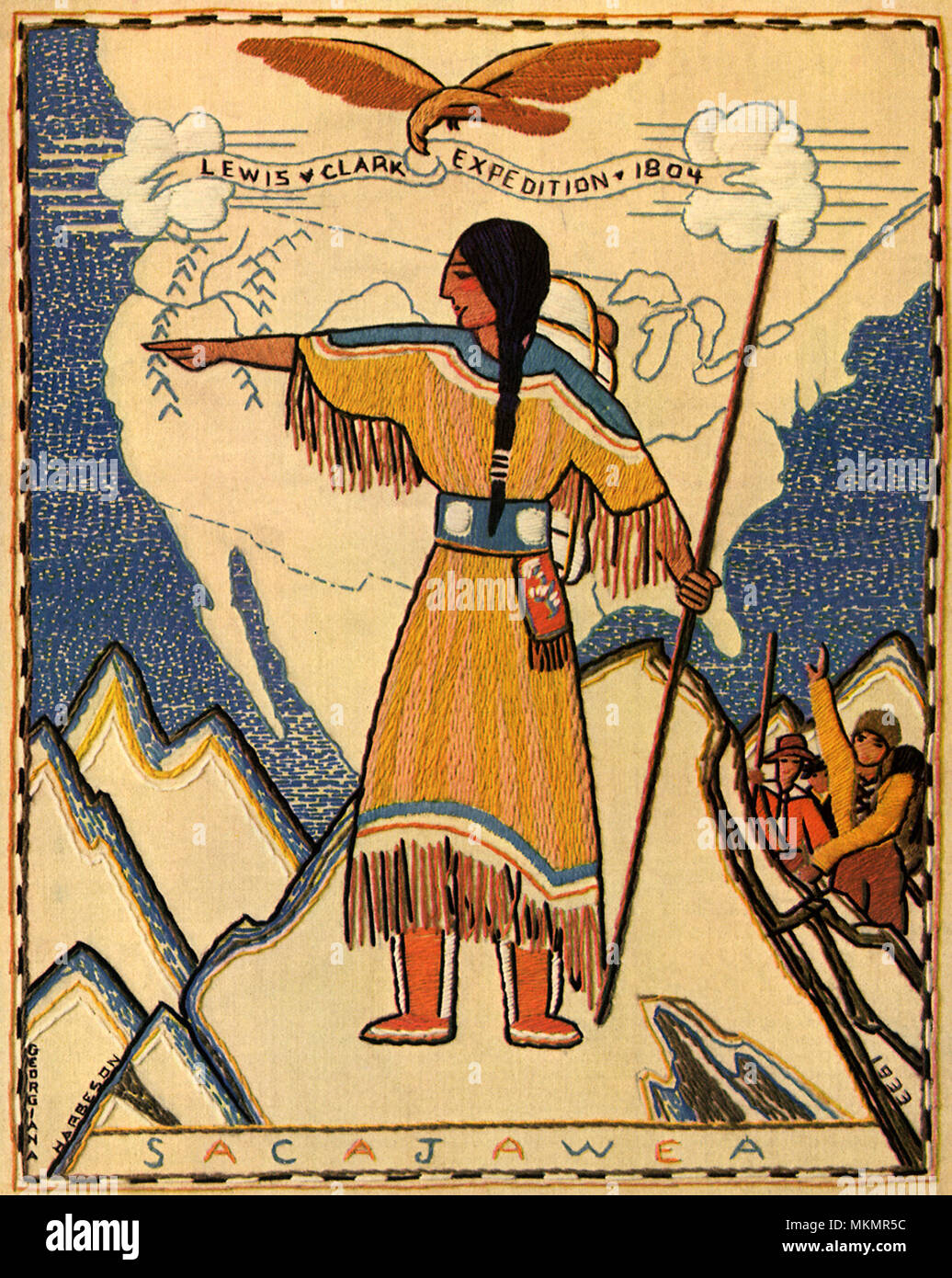 Sacajawea hi-res stock photography and images - Alamy