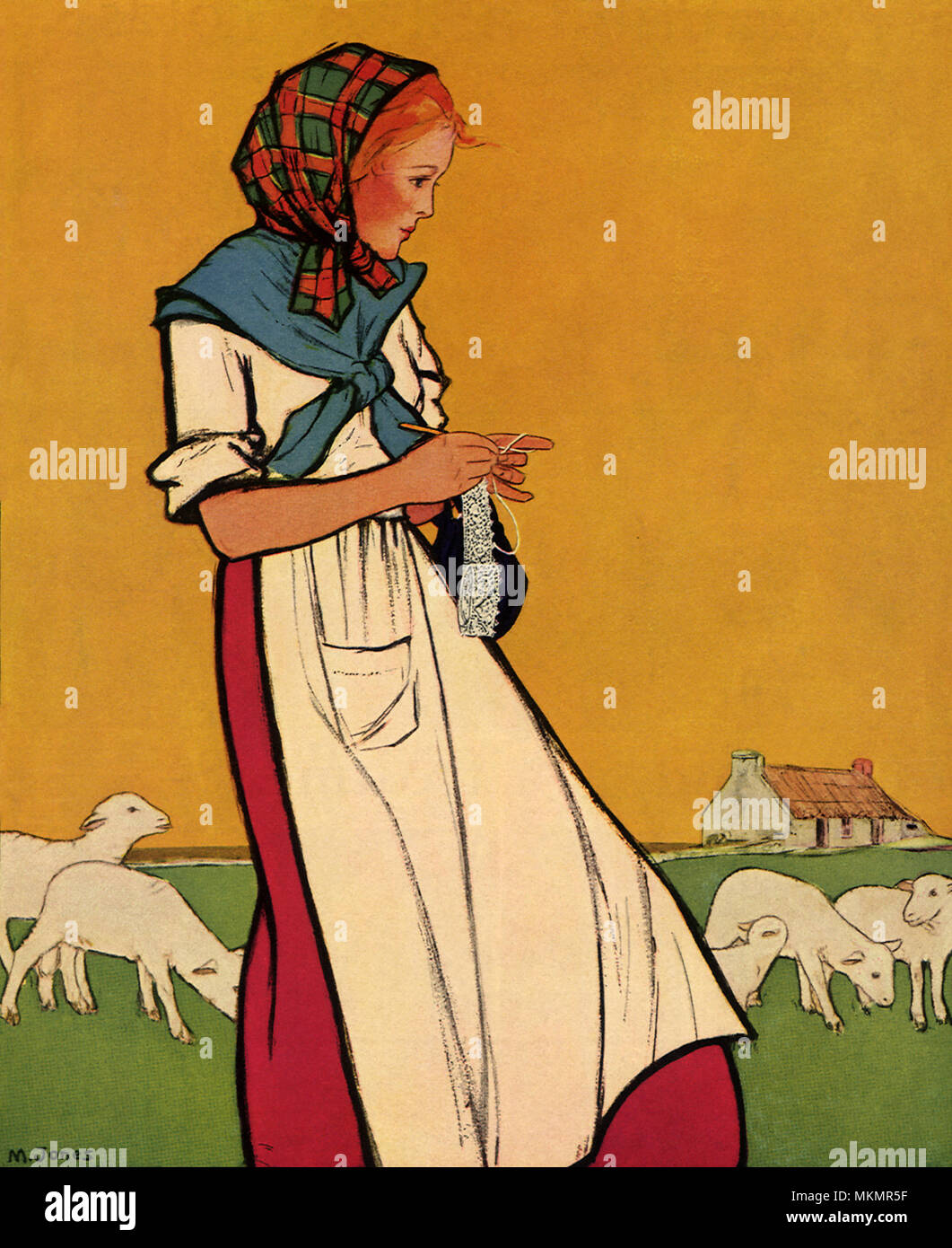 Shepherdess hi-res stock photography and images - Alamy