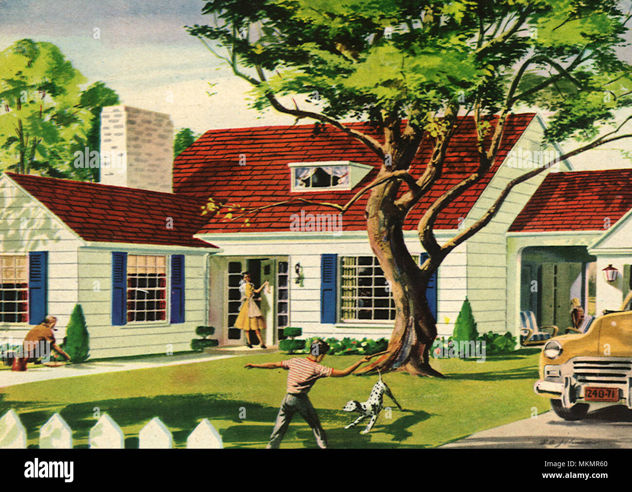 1950s nostalgia hi-res stock photography and images - Alamy