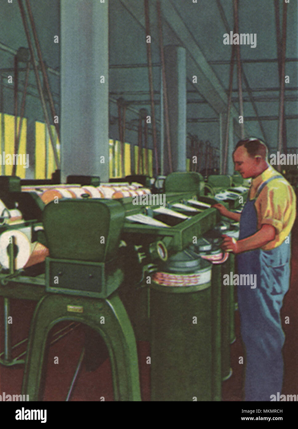 Cotton machine hi-res stock photography and images - Alamy