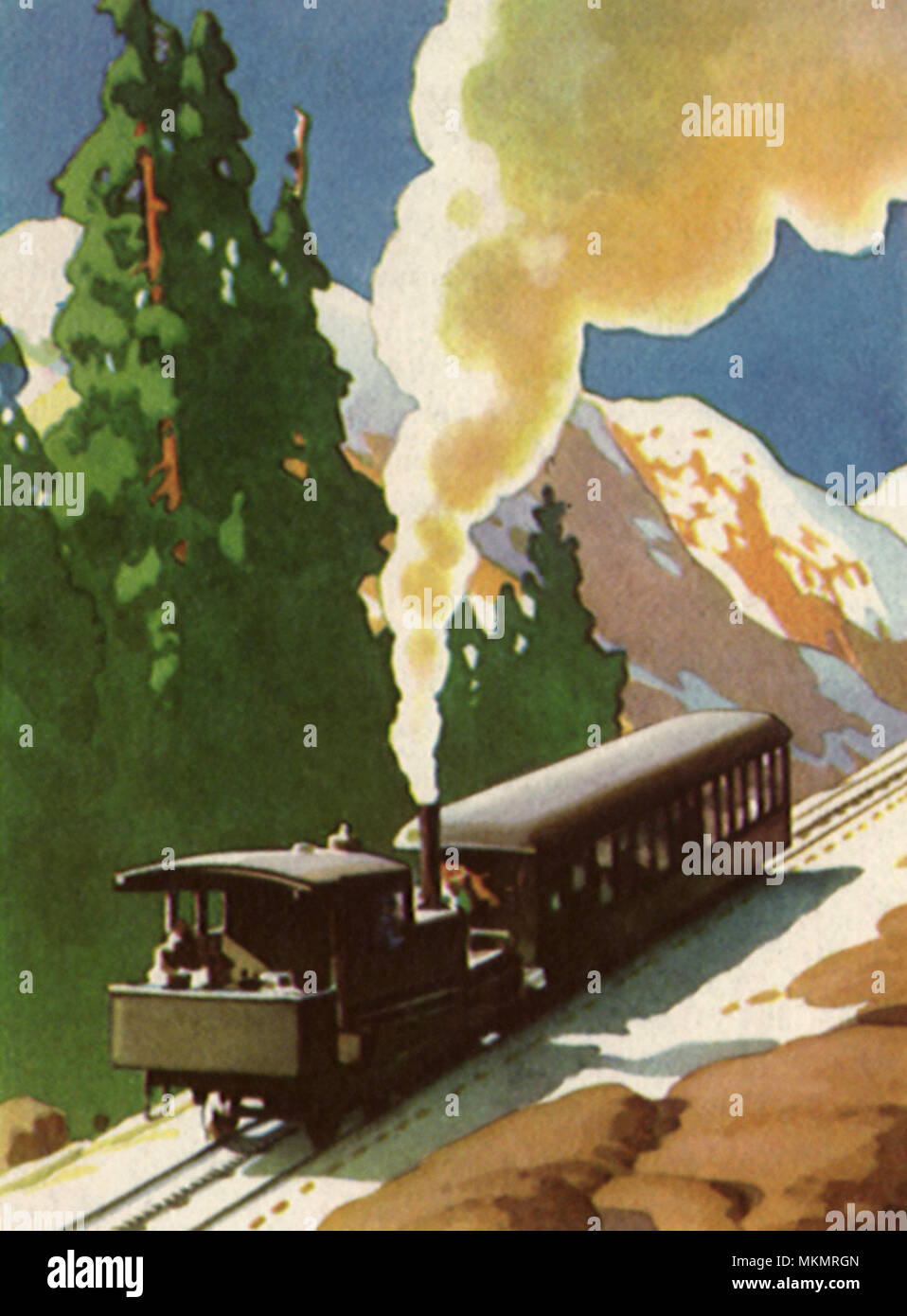 Pikes peak cog rail hi-res stock photography and images - Alamy