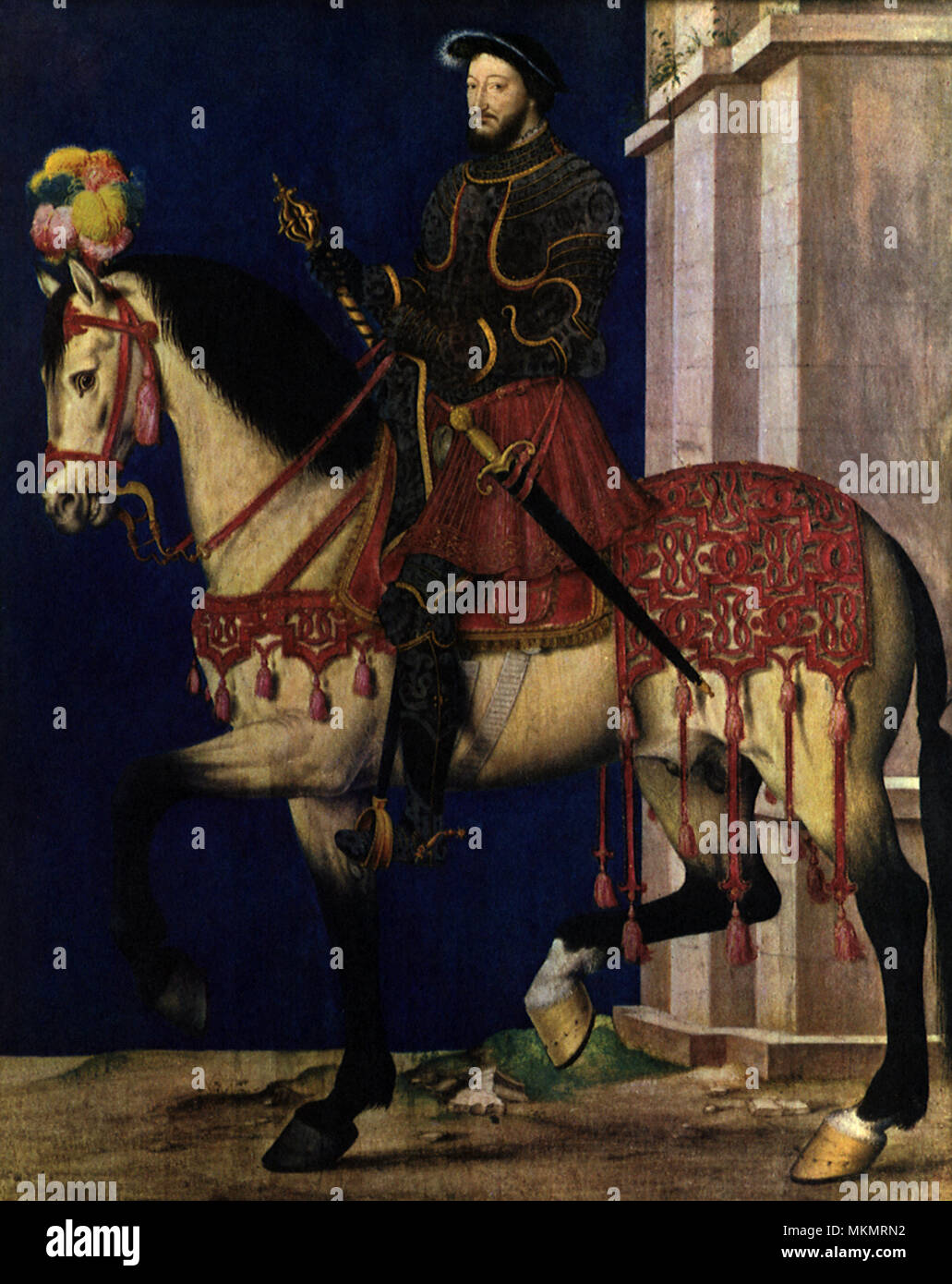 Francis I Portrait 1540 Stock Photo - Alamy