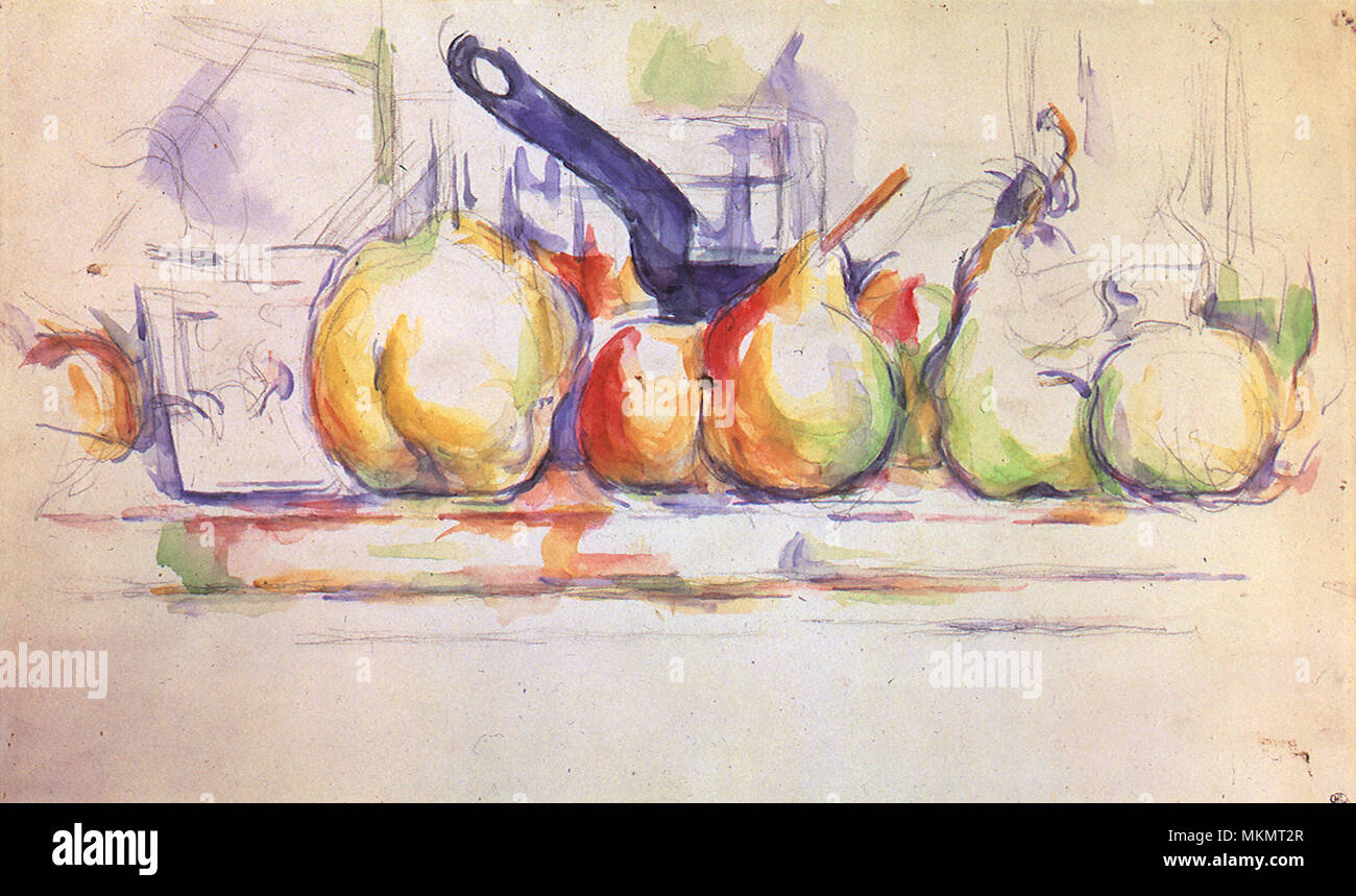 Paul cezanne kitchen table still hi-res stock photography and images ...