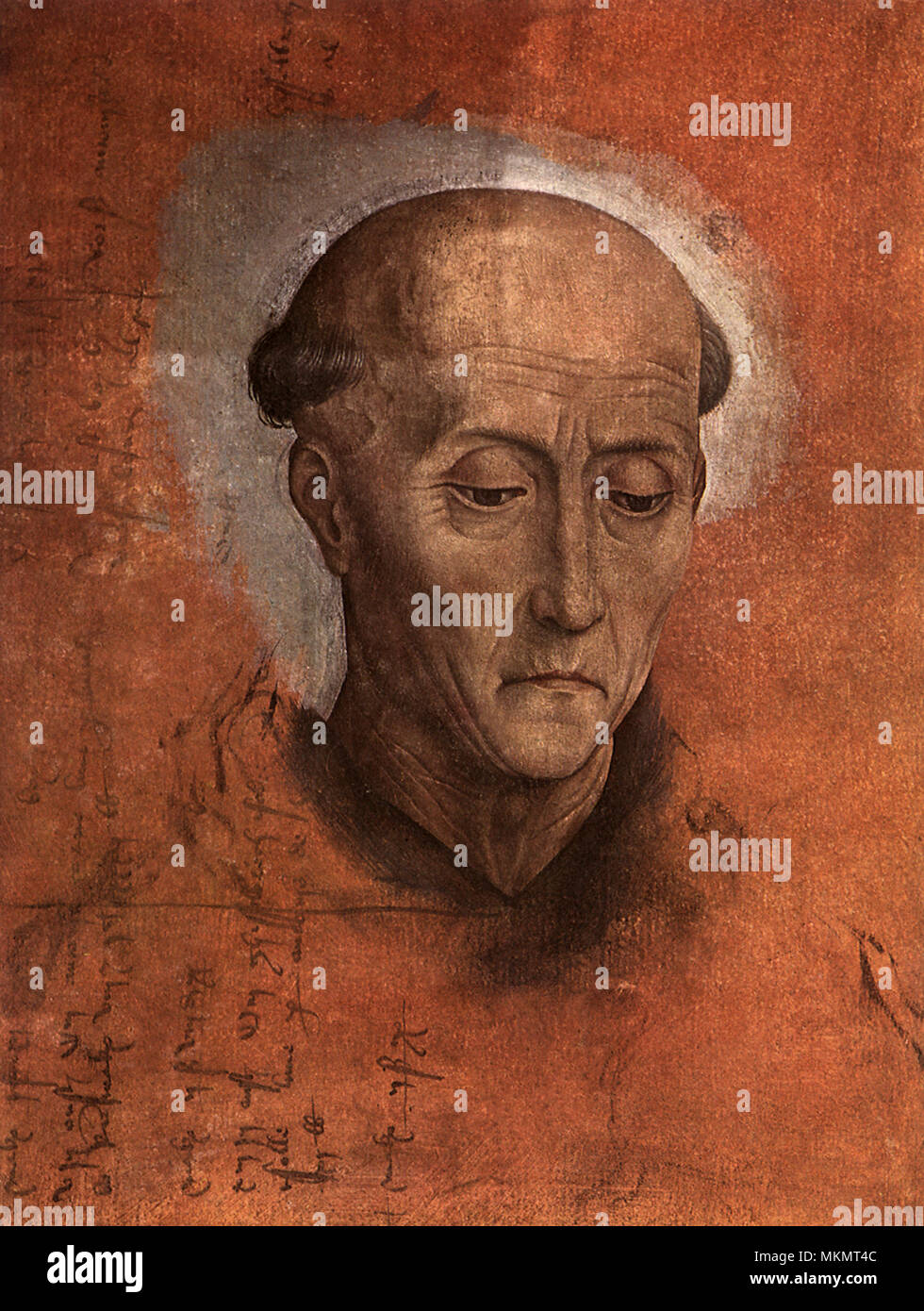 Head of a Saint Stock Photo - Alamy