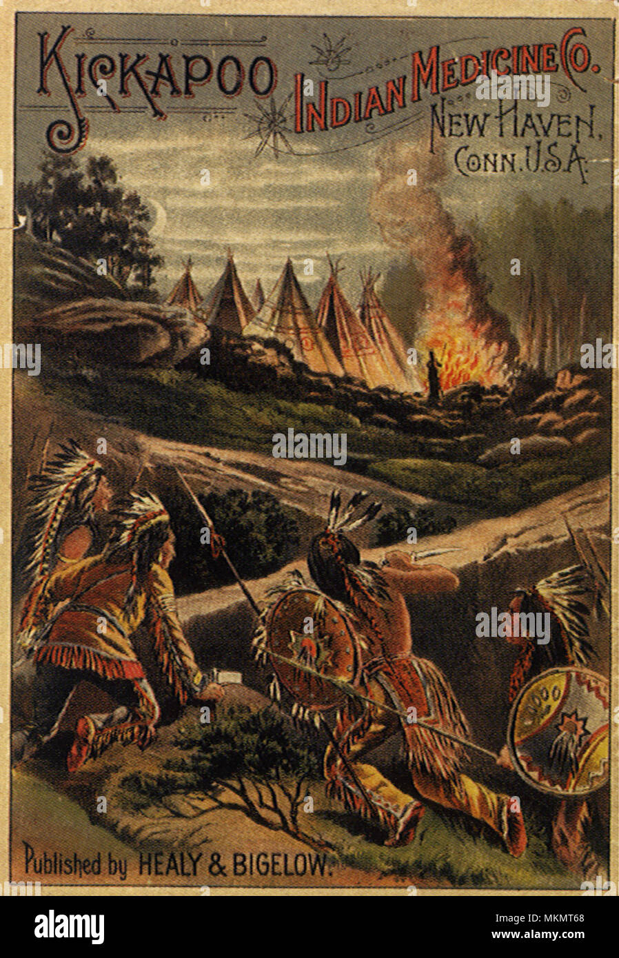 Kickapoo indian medicine company hi-res stock photography and images ...