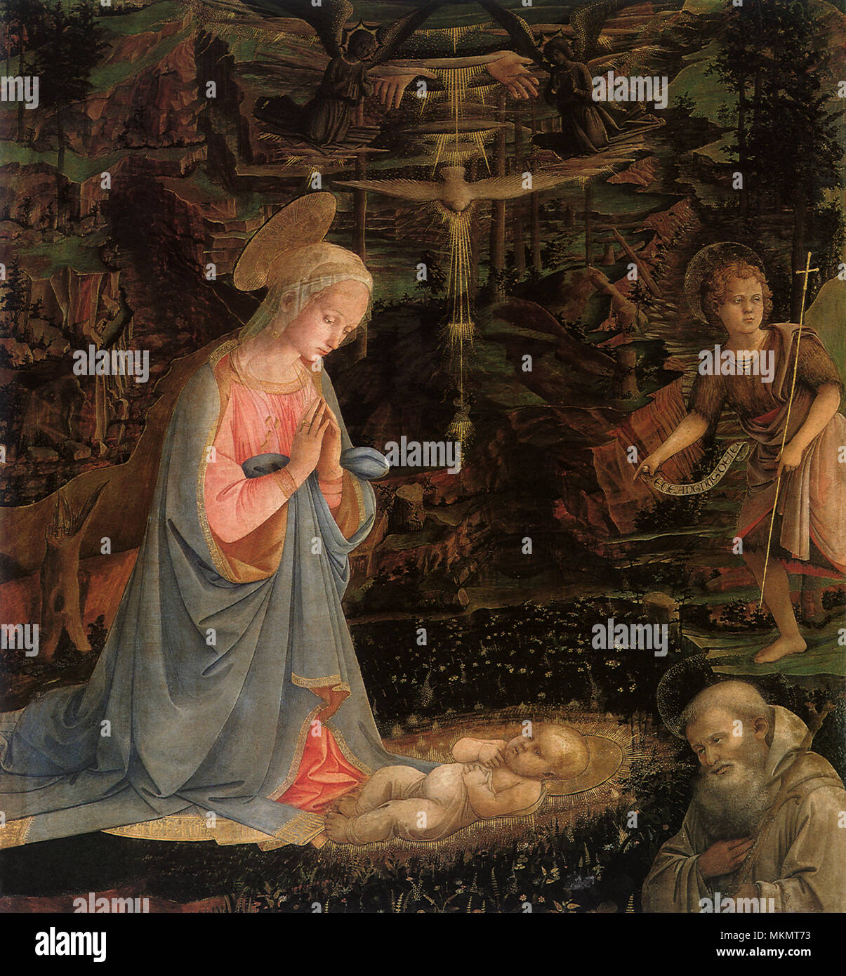 Fra filippo lippi the adoration hi-res stock photography and images - Alamy Fra filippo lippi the adoration hi-res stock photography and images - Alamy