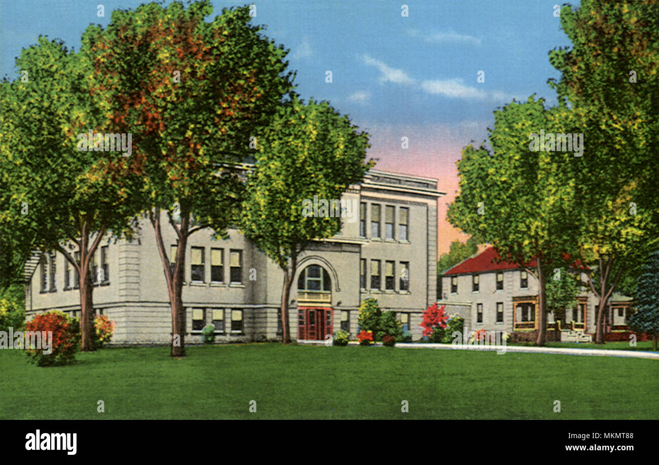 Jordan College. Menominee Stock Photo - Alamy