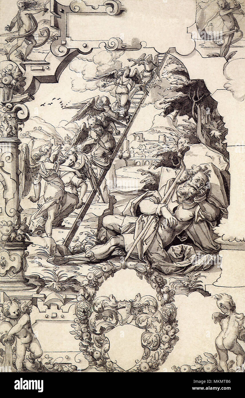 Jacobs ladder angels hi-res stock photography and images - Alamy