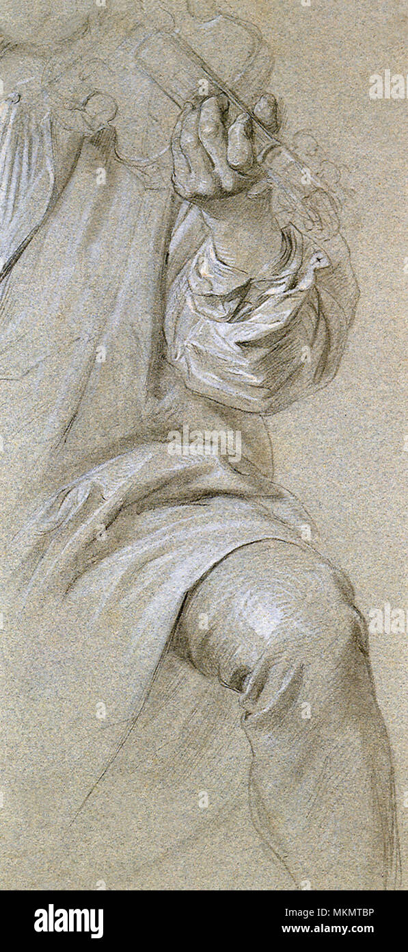 Study of a Violinist Stock Photo - Alamy