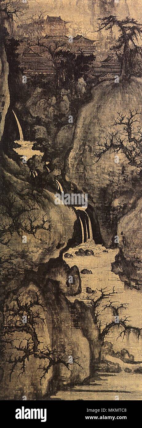 Early Spring: Waterfall Stock Photo - Alamy