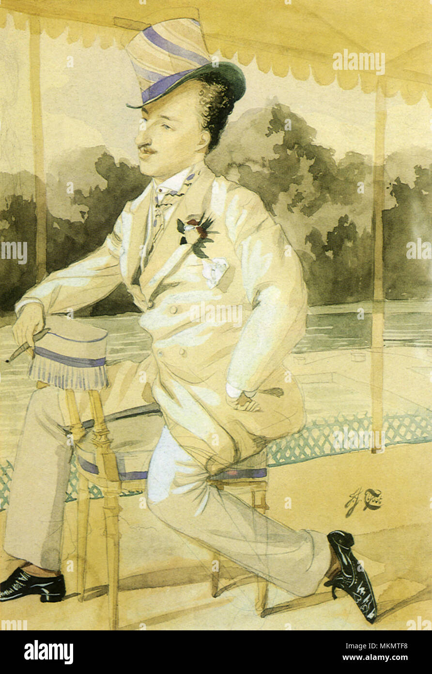 Victorian fashion man hi-res stock photography and images - Alamy