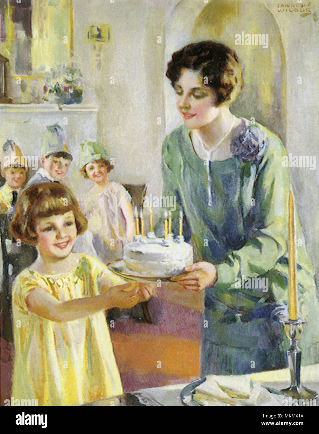 Time For Cake Stock Photo - Alamy