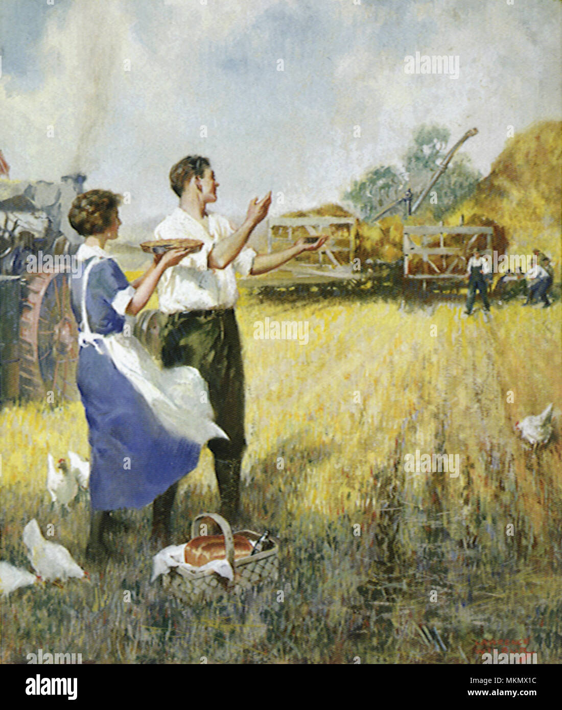 Farmer taking a break hi-res stock photography and images - Alamy