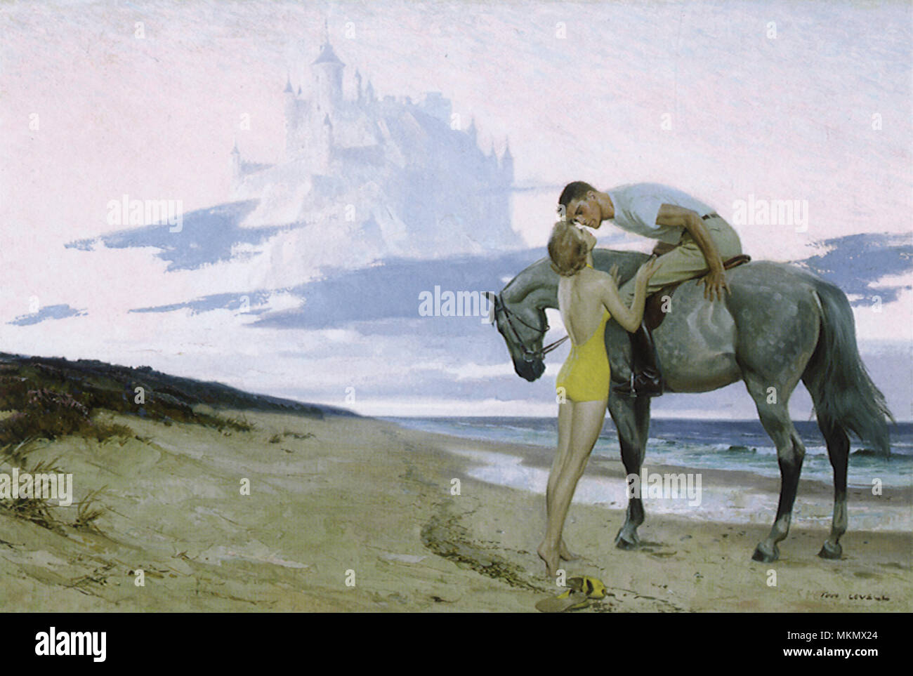 Building Castle in Air Stock Photo - Alamy