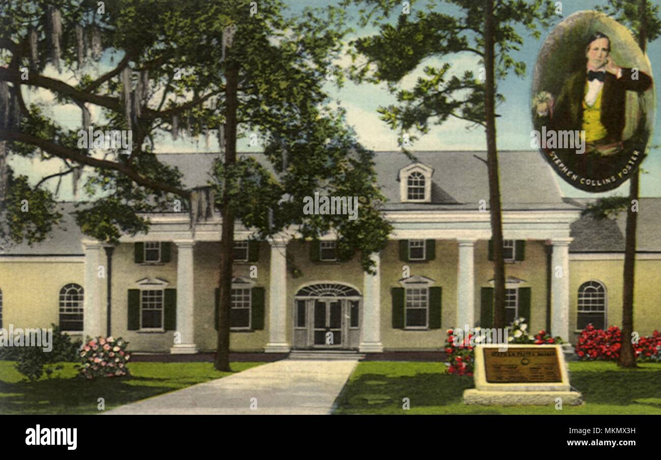 Stephen Foster Museum. White Springs Stock Photo - Alamy