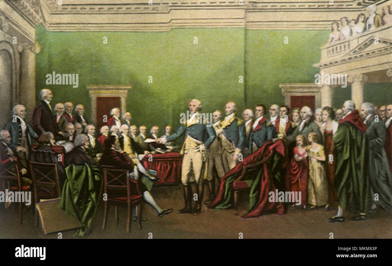 General george washington 1783 hi-res stock photography and images - Alamy