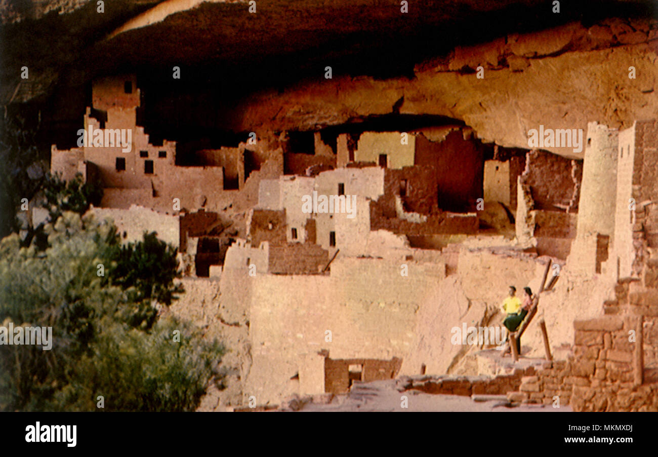 Cliff Dwellings, Mesa Verde National Park Stock Photo - Alamy