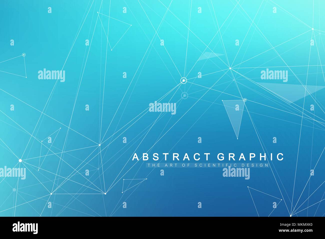 Big data visualization. Graphic abstract background communication ...