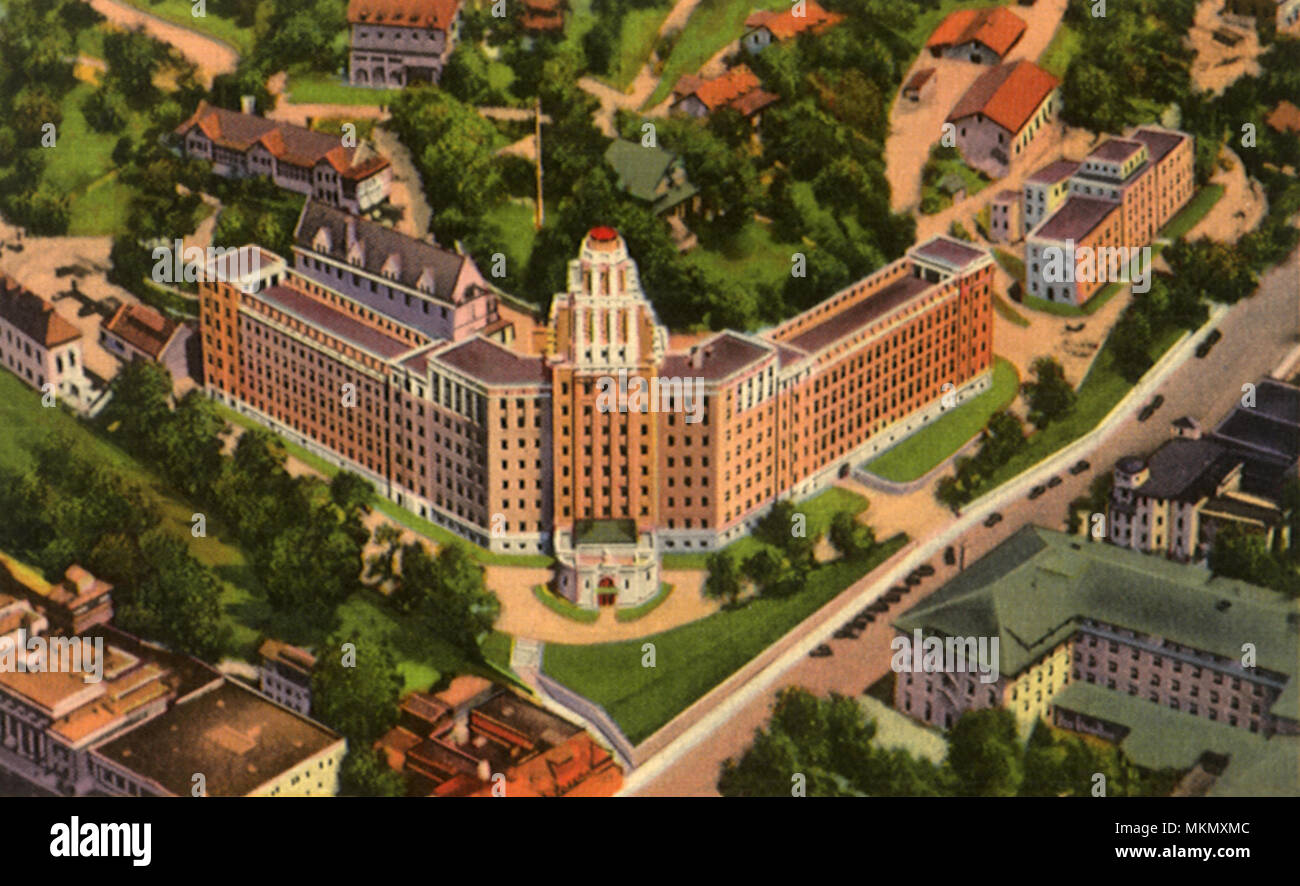 Army and Navy Hospital. Hot Springs Stock Photo - Alamy