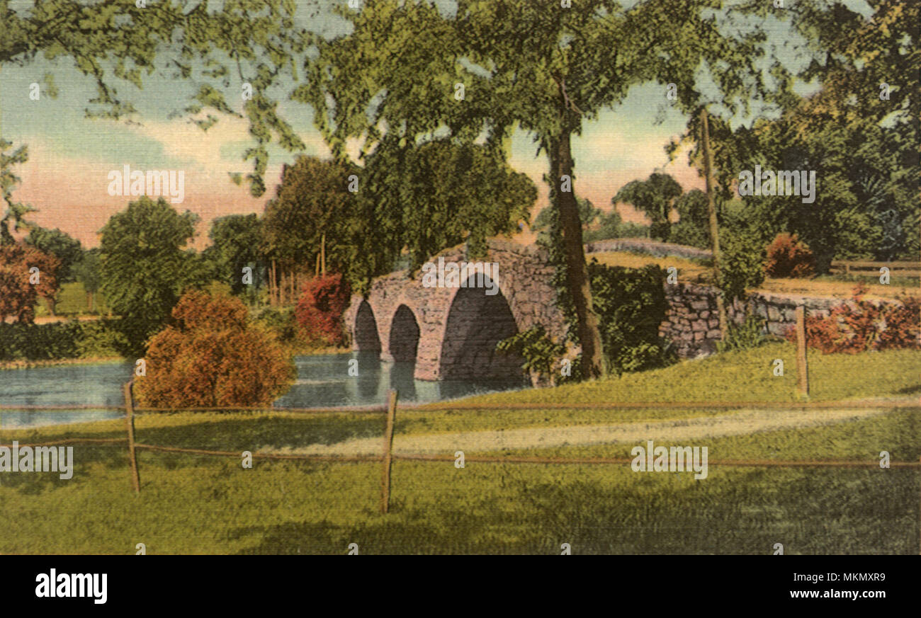Old Stone Bridge. Leeds Stock Photo - Alamy