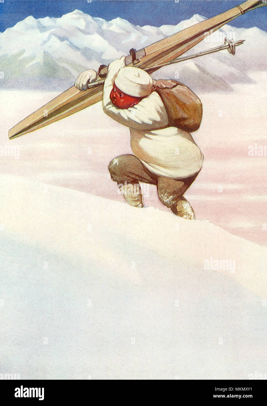 Ski runner hi-res stock photography and images - Alamy