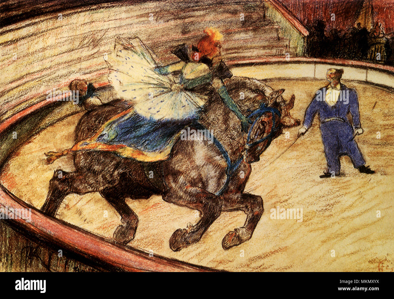 At the Circus: Work in the Ring Stock Photo - Alamy