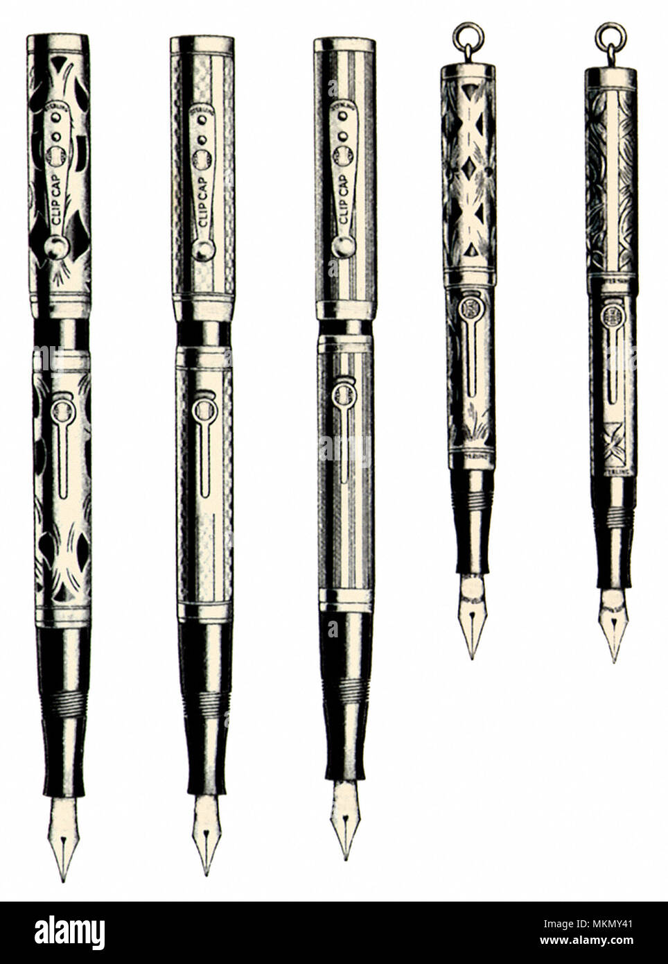 Long pens Cut Out Stock Images & Pictures - Alamy