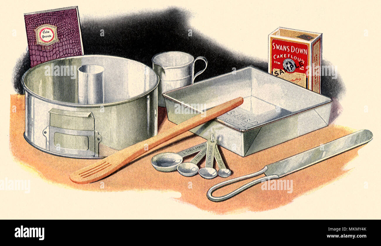 Vintage baking illustration hi-res stock photography and images - Alamy