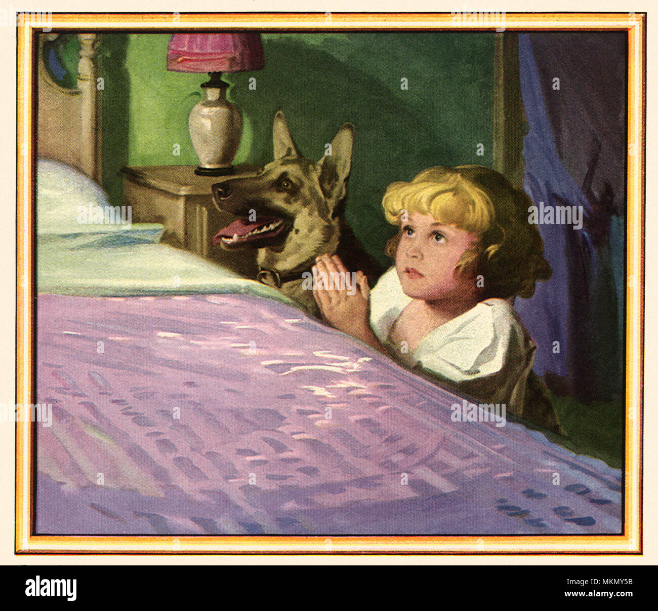 Praying dog hi-res stock photography and images - Alamy