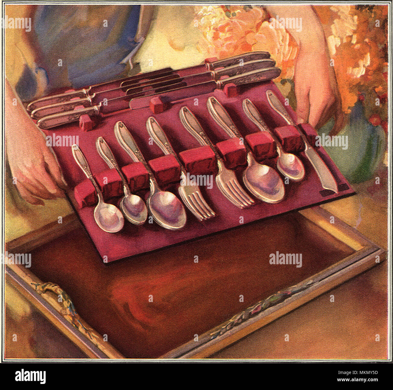 Silver goods hi-res stock photography and images - Alamy