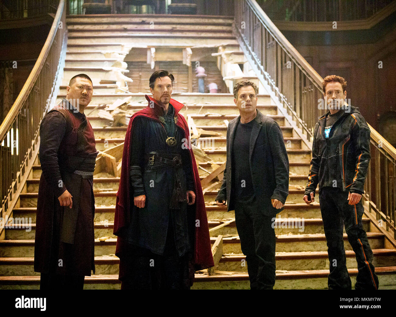 AVENGERS: INFINITY WAR, from left, Benedict Wong as Wong, Benedict ...