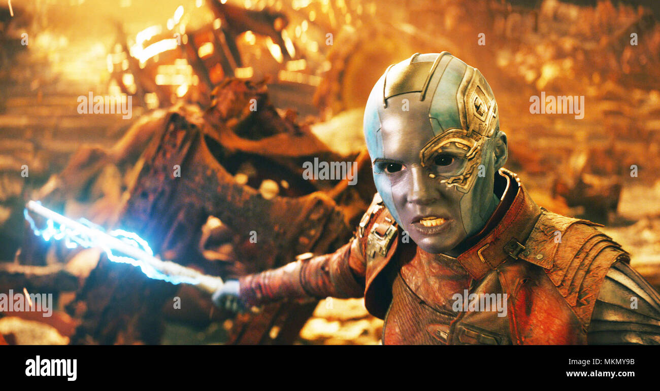 Karen gillan as nebula hi-res stock photography and images - Alamy