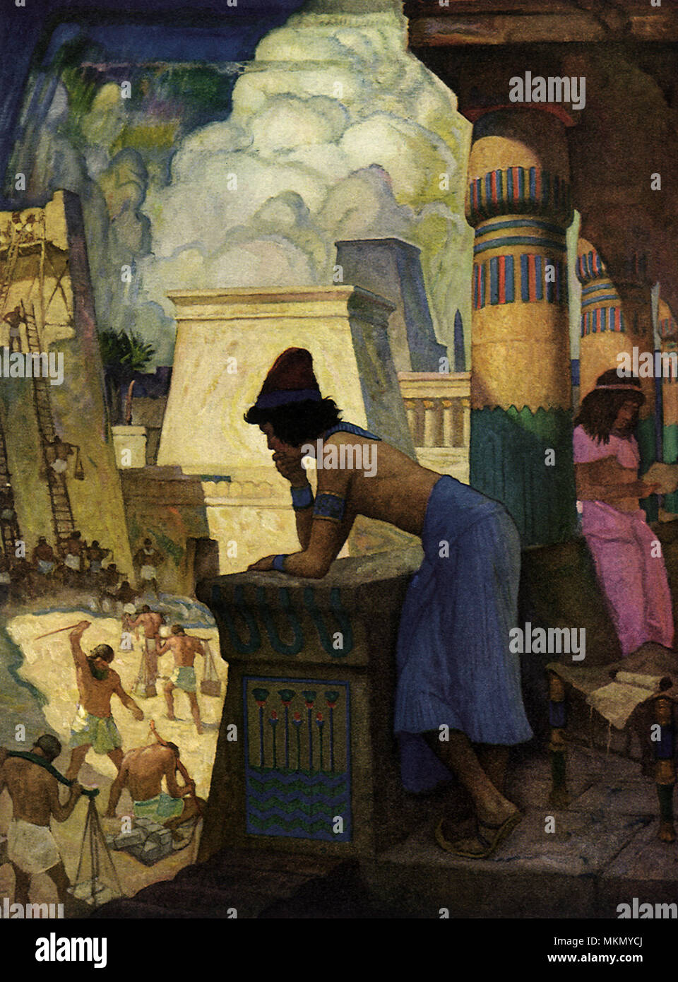 Moses religious figure hi-res stock photography and images - Alamy