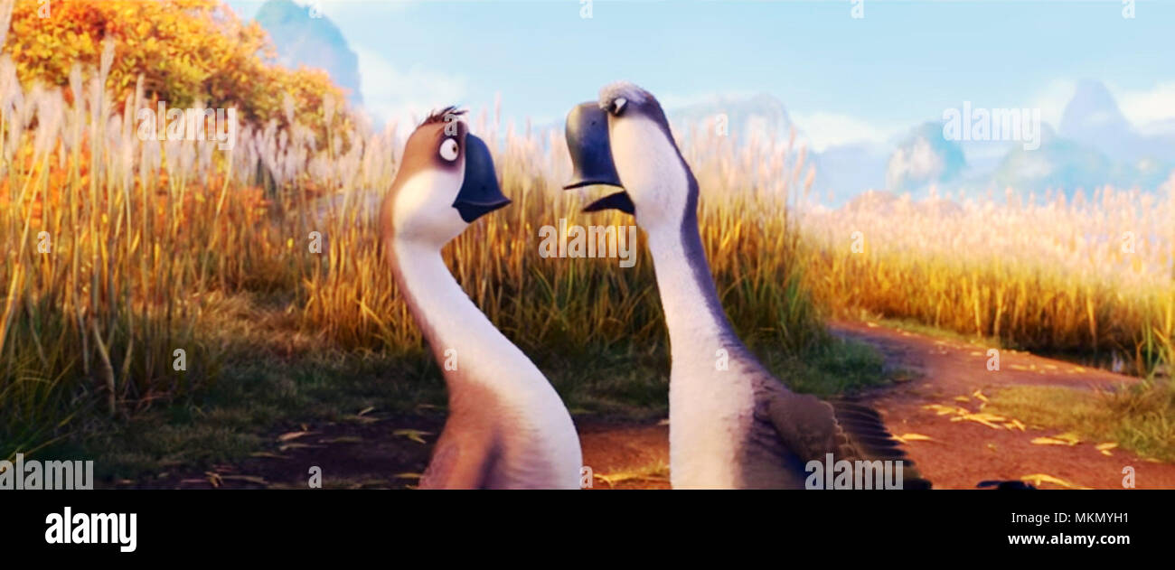 DUCK DUCK GOOSE, Peng (left, voice: Jim Gaffigan), 2018. © Open Road ...