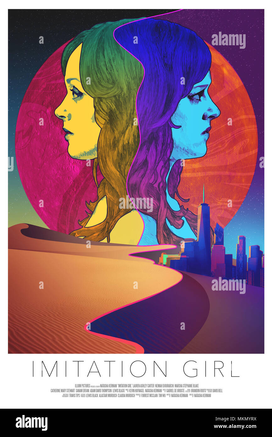 IMITATION GIRL, poster, Lauren Ashley Carter, 2017. © Epic Pictures ...