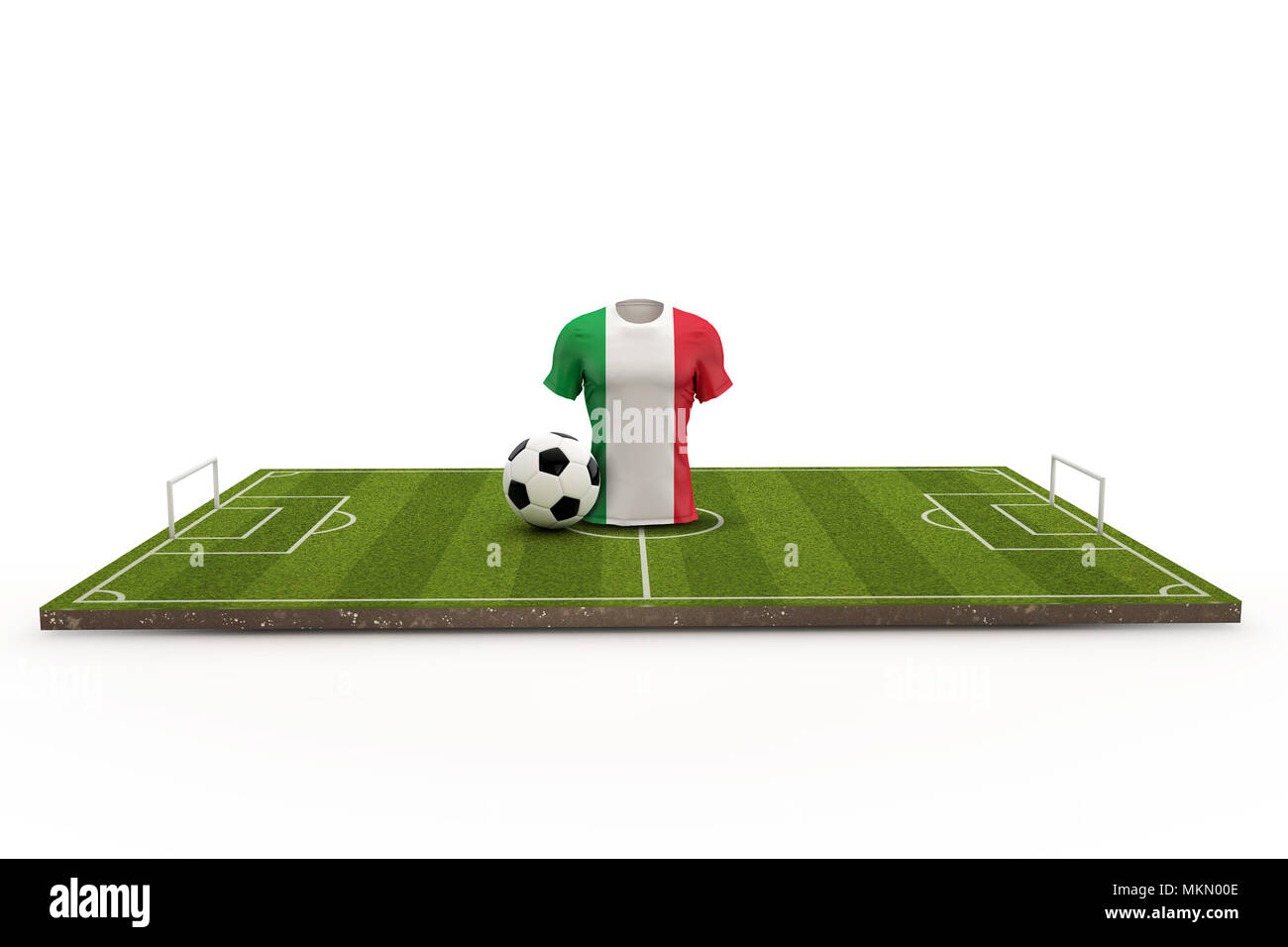Football pitch italy Cut Out Stock Images & Pictures - Alamy