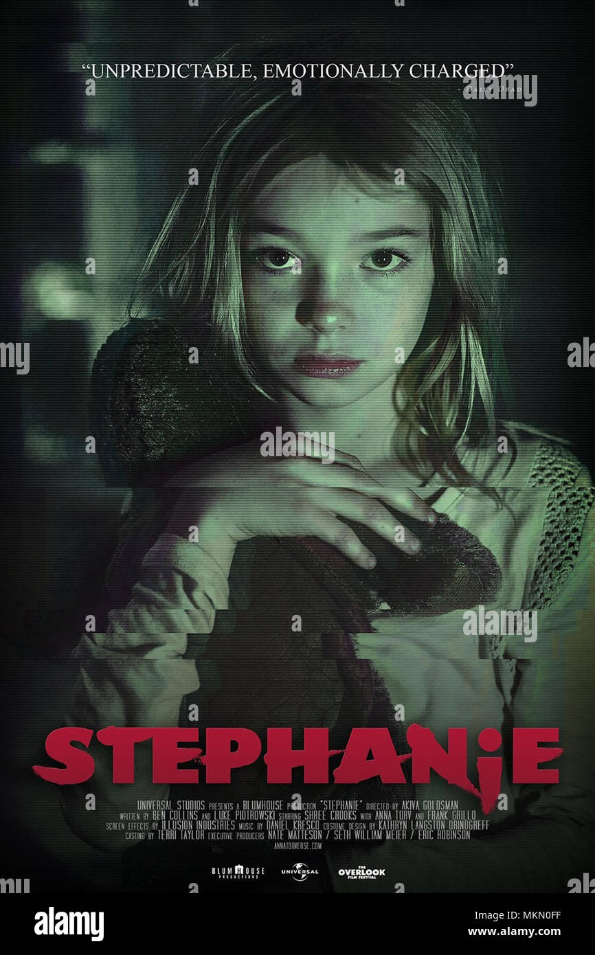 STEPHANIE, poster, Shree Crooks, 2017. ©Universal Pictures/courtesy ...