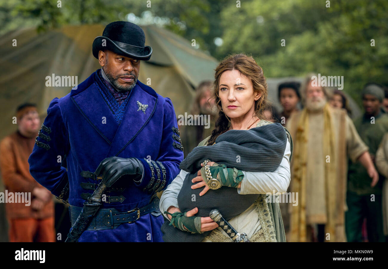 INTO THE BADLANDS, l-r: Sherman Augustus, Orla Brady in 'Moon Rises ...