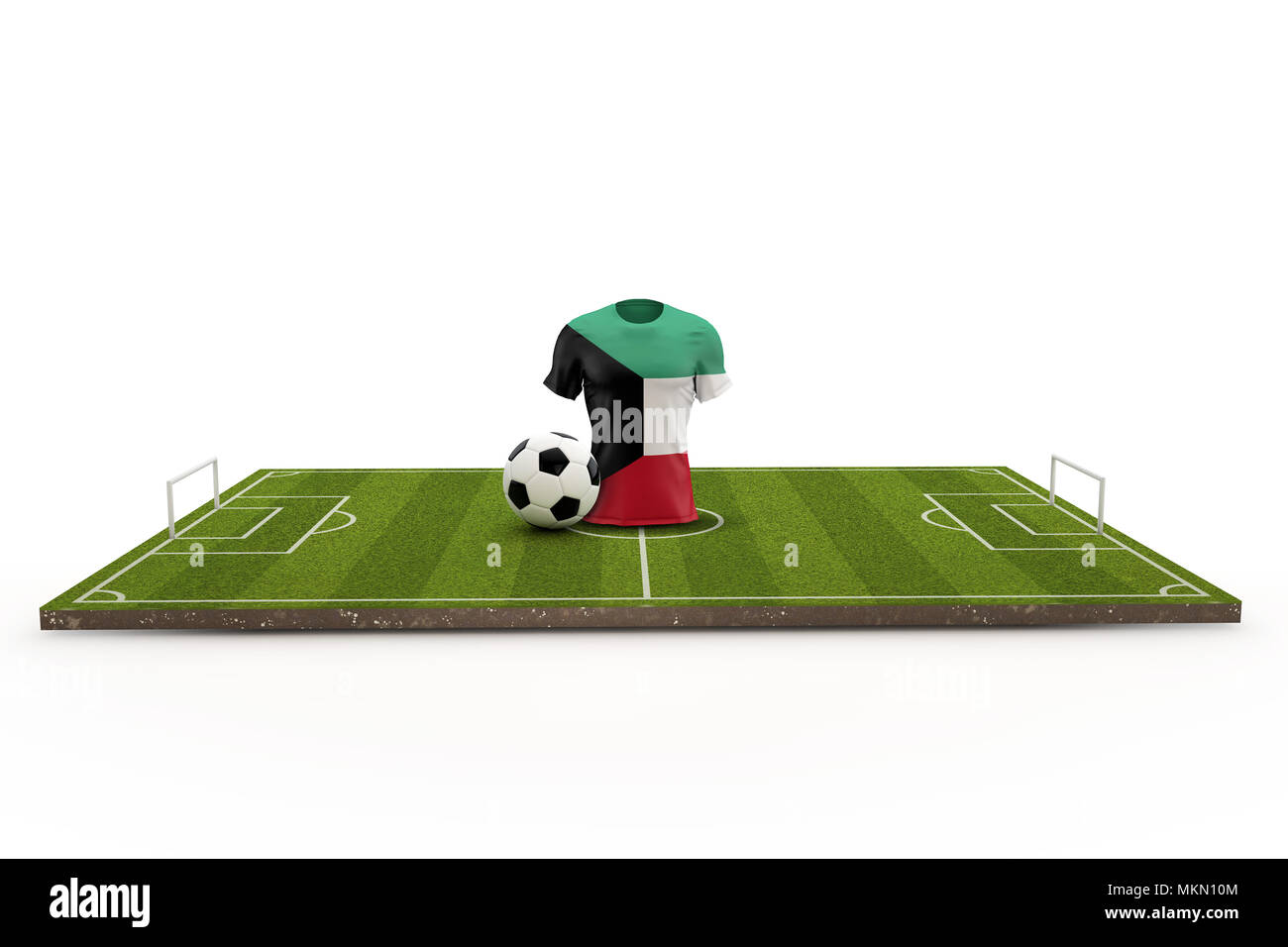 Kuwait football shirt hi-res stock photography and images - Alamy