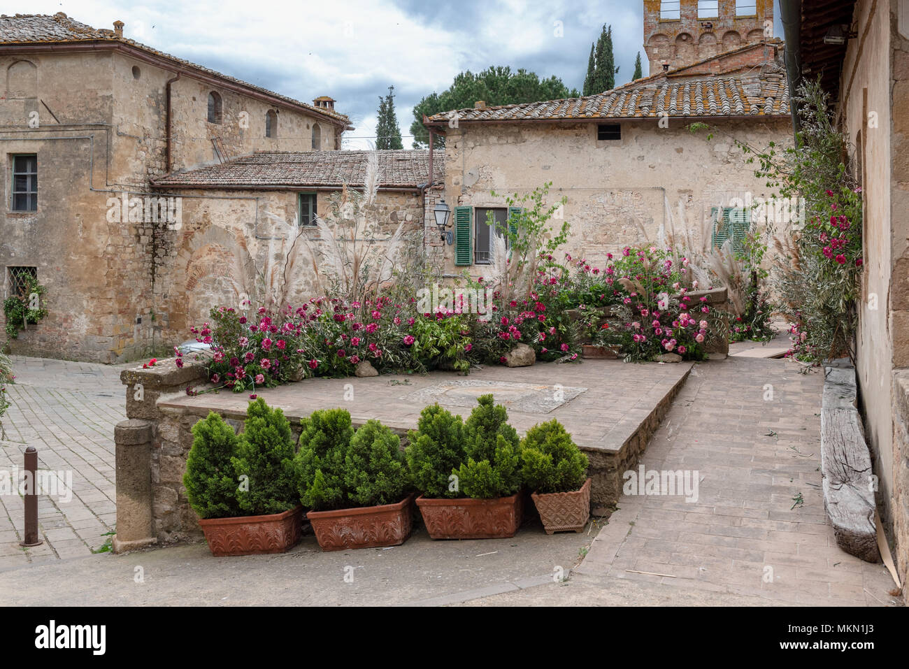 Medieval Town Monticchiello Italy High Resolution Stock Photography and ...