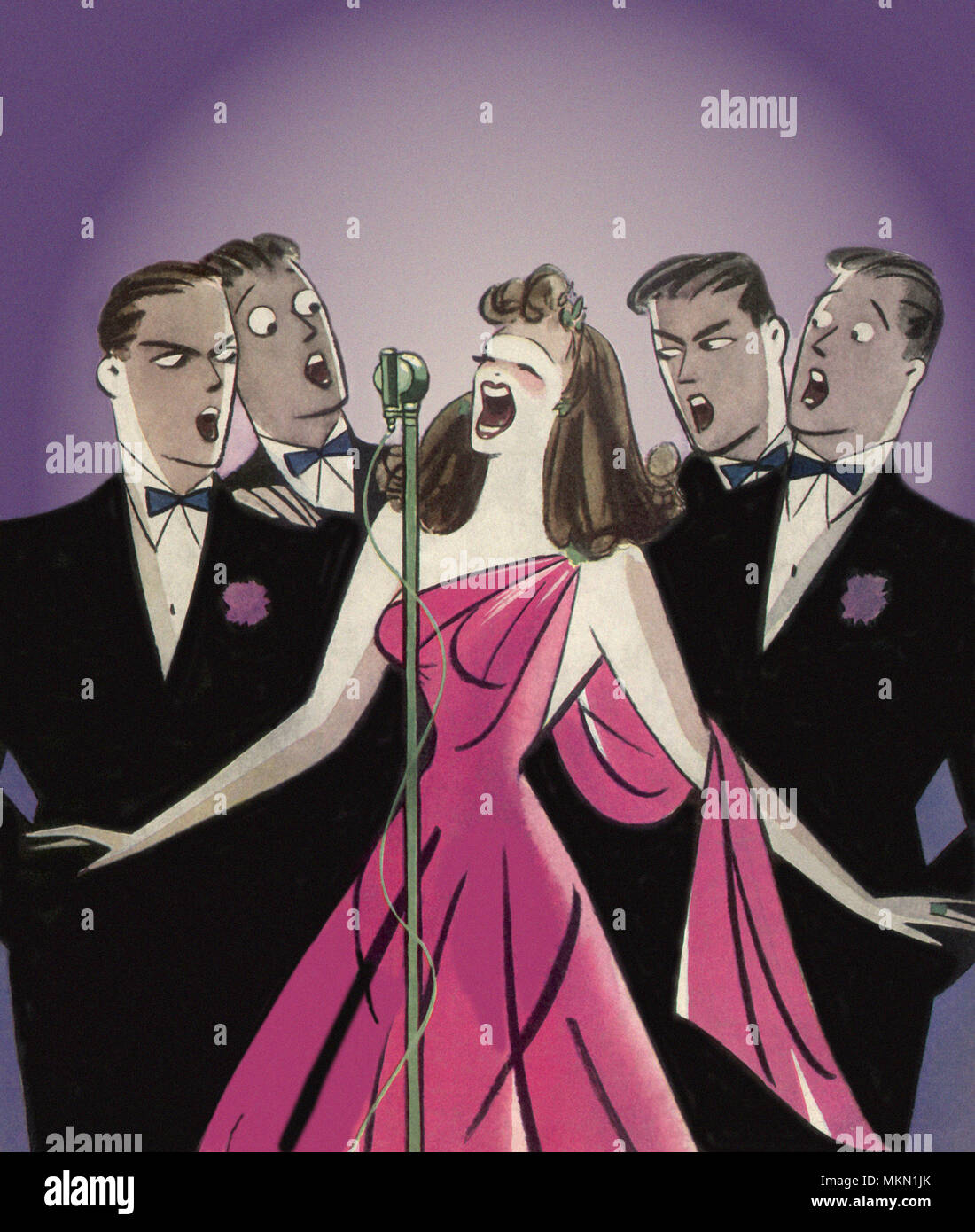 Singers singer sing hi-res stock photography and images - Alamy