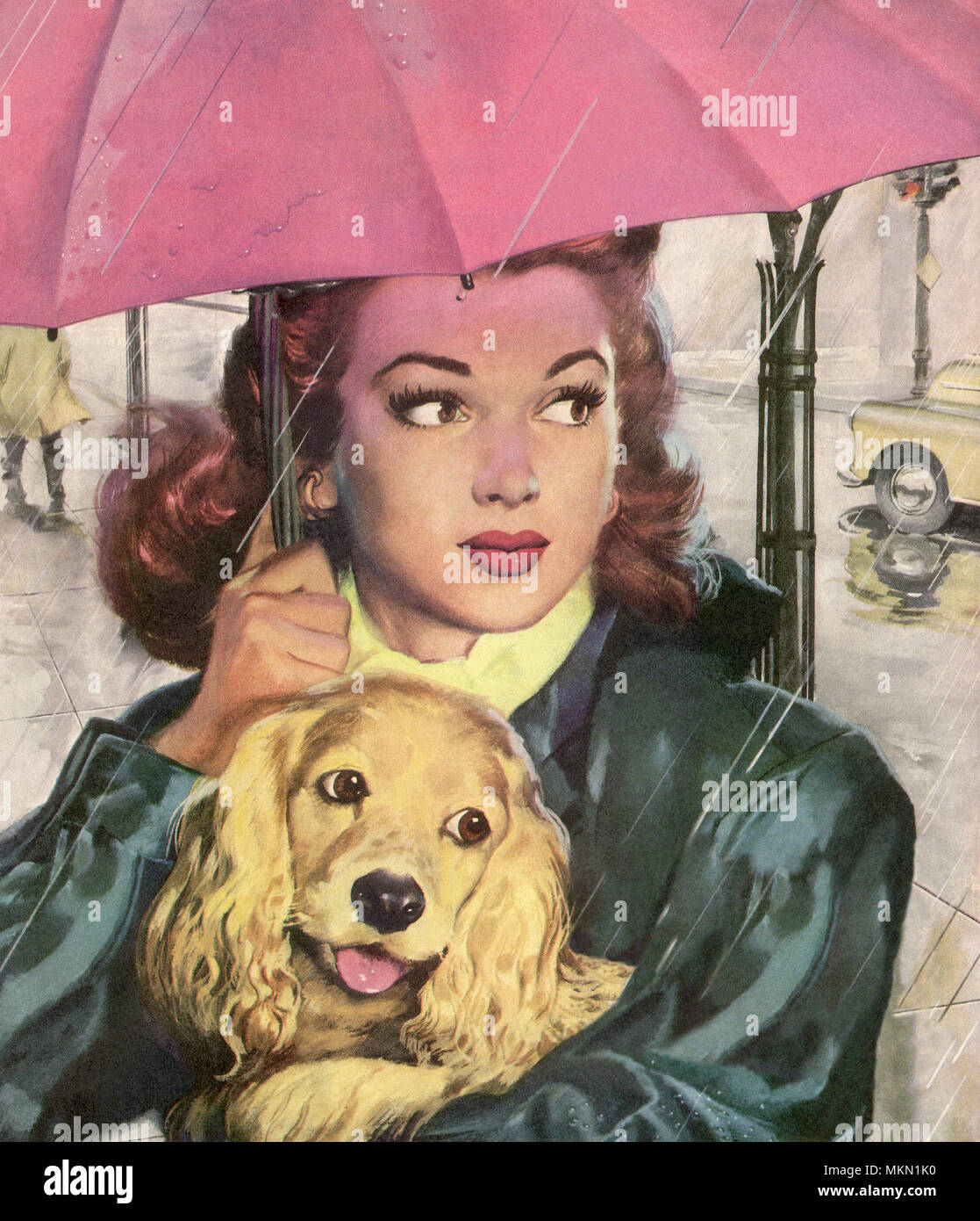 Keeping dry rain hi-res stock photography and images - Alamy