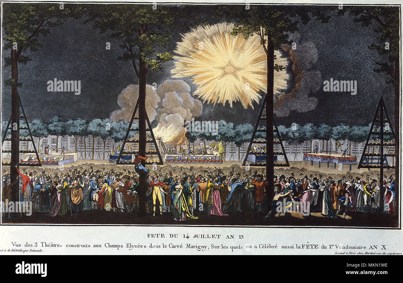 Champs elysees paris 1801 hi-res stock photography and images - Alamy